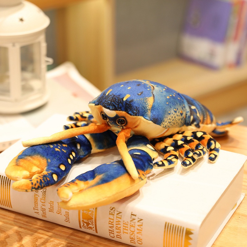 1pcs Simulation Lobster Plush Doll Shrimp Cute Sof... – Grandado