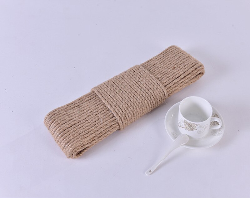 8mm natural jute rope Hemp rope Twisted cord DIY c... – Grandado