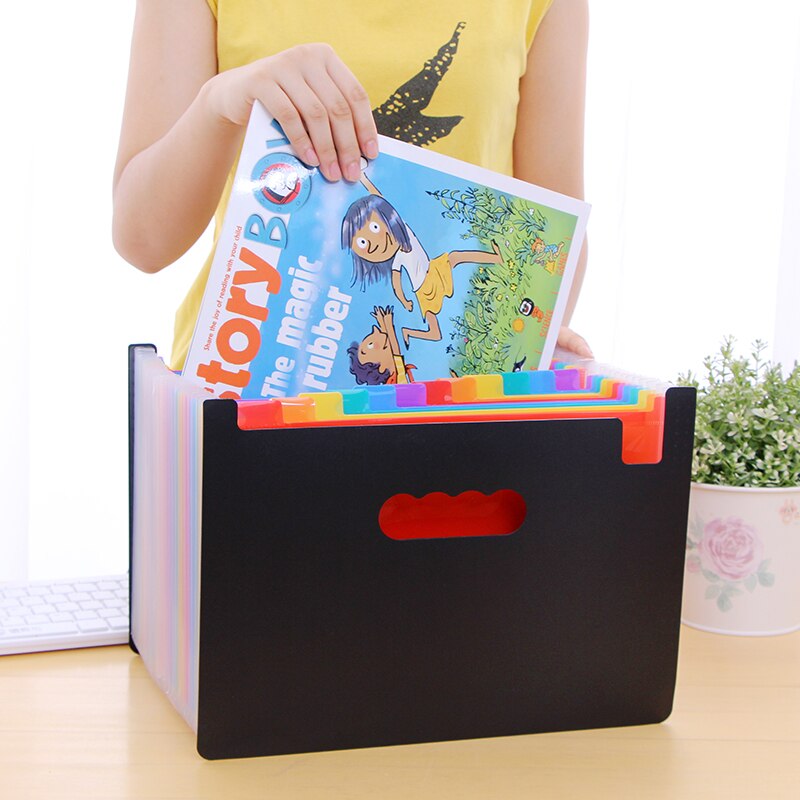 24Layer A4 Size Plastic Expanding Wallet File Bag ... – Vicedeal