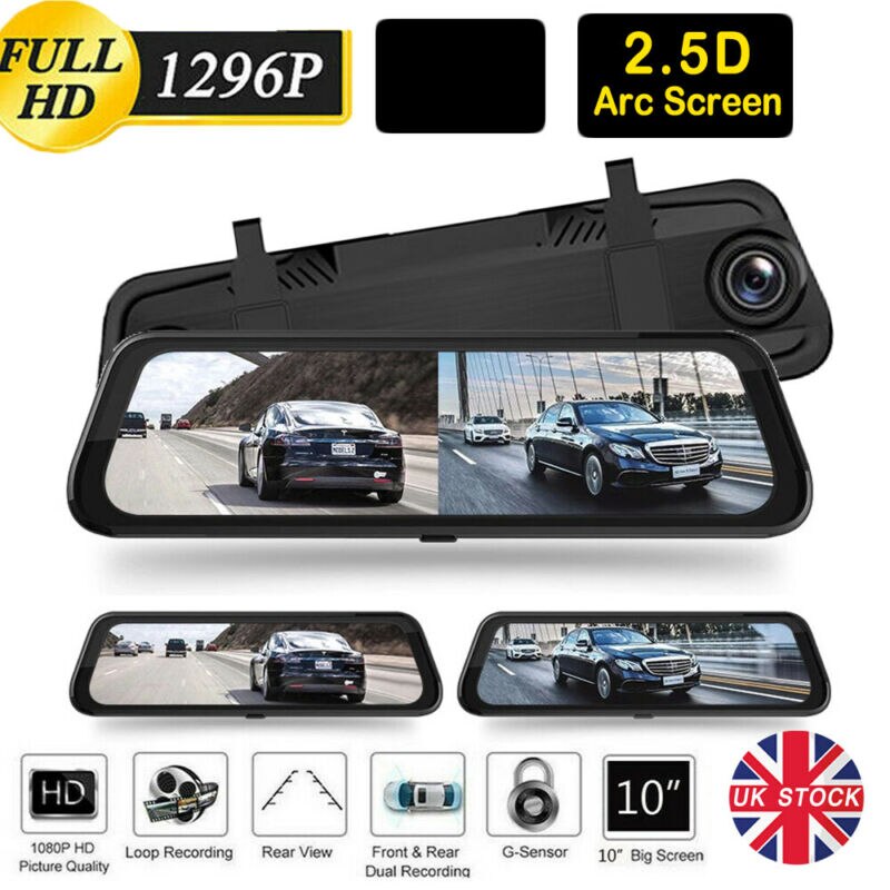 Hd Auto Camera Gebogen Touch Screen Spiegel Achter... – Vicedeal