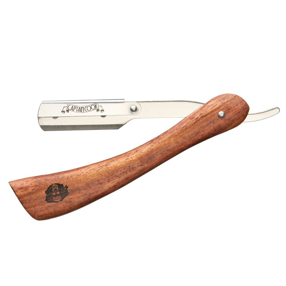 Captain Cook-Hout Scheren Mes 04932-Kapper-Baard-S... – Grandado