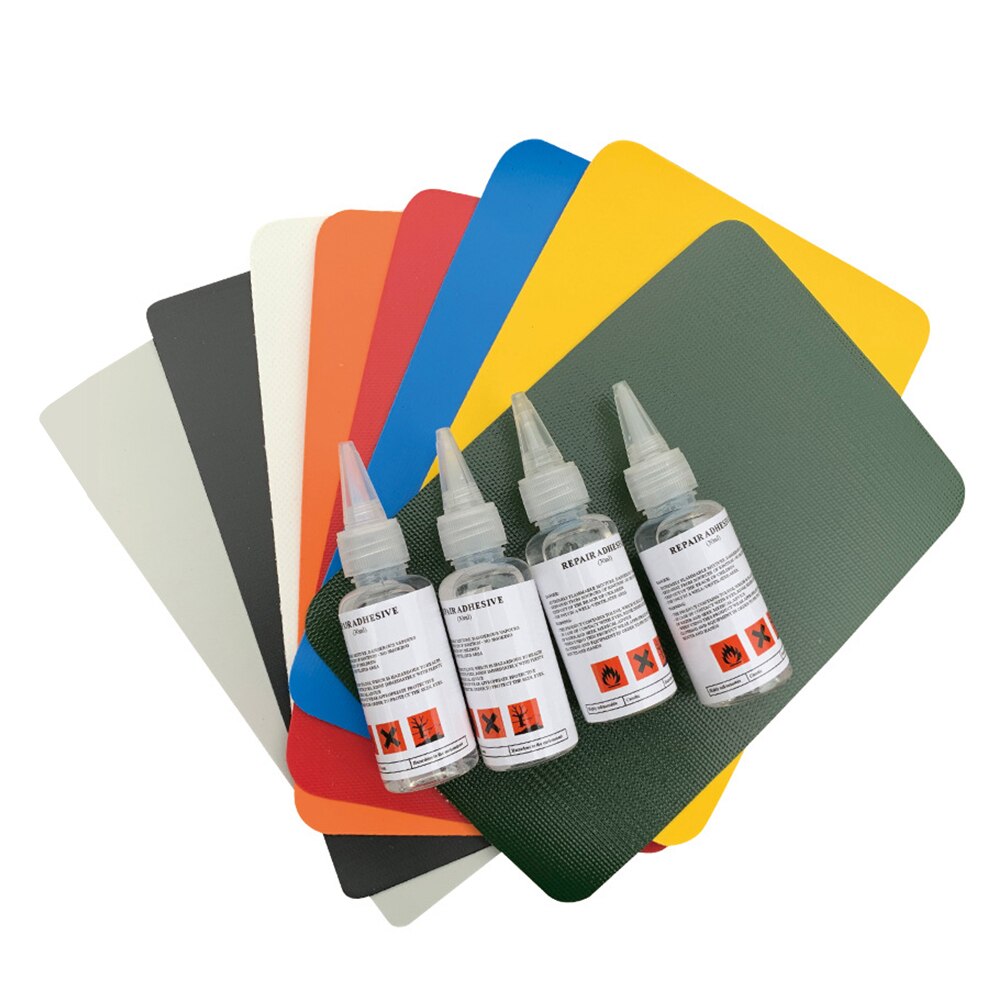 Convenient Swimming Ring PVC Patch+ Glue + Brush P... – Grandado