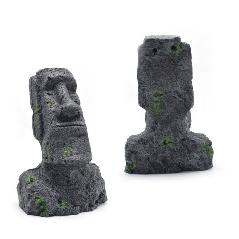 1pc Easter Island Moai Monolith Statue Resin Ancie... – Grandado
