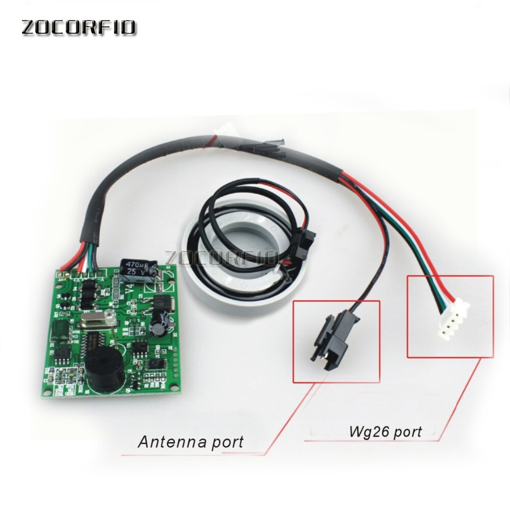 125Khz RFID Reader EM ID Card RFID Tag Reader WG26... – Grandado