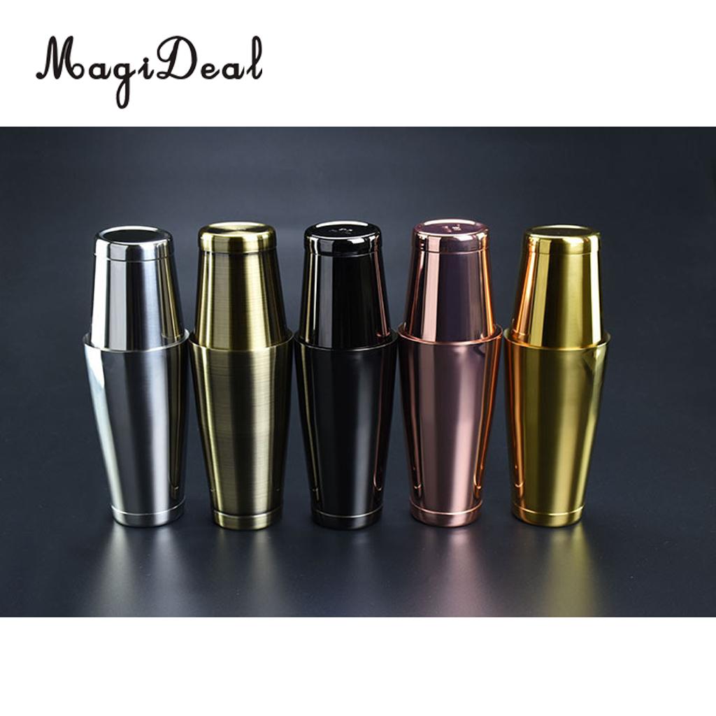 MagiDeal Stainless Steel Boston Tin Bartending Coc... – Grandado
