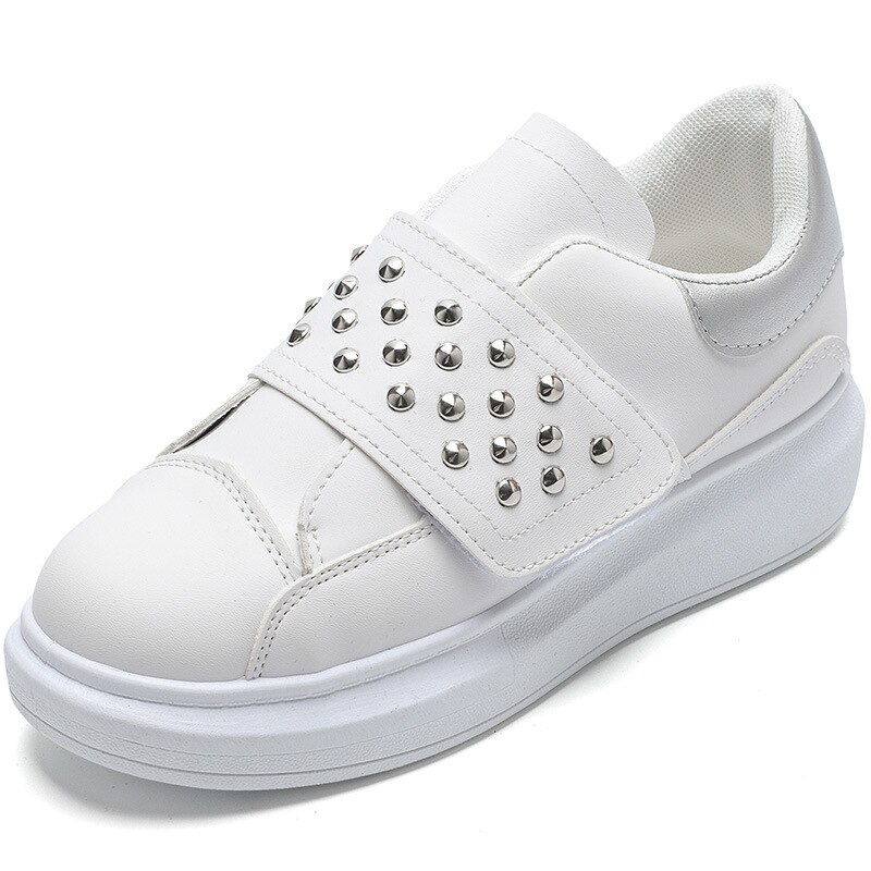 soft sneakers ladies shoes white velcro ladies sne... – Grandado