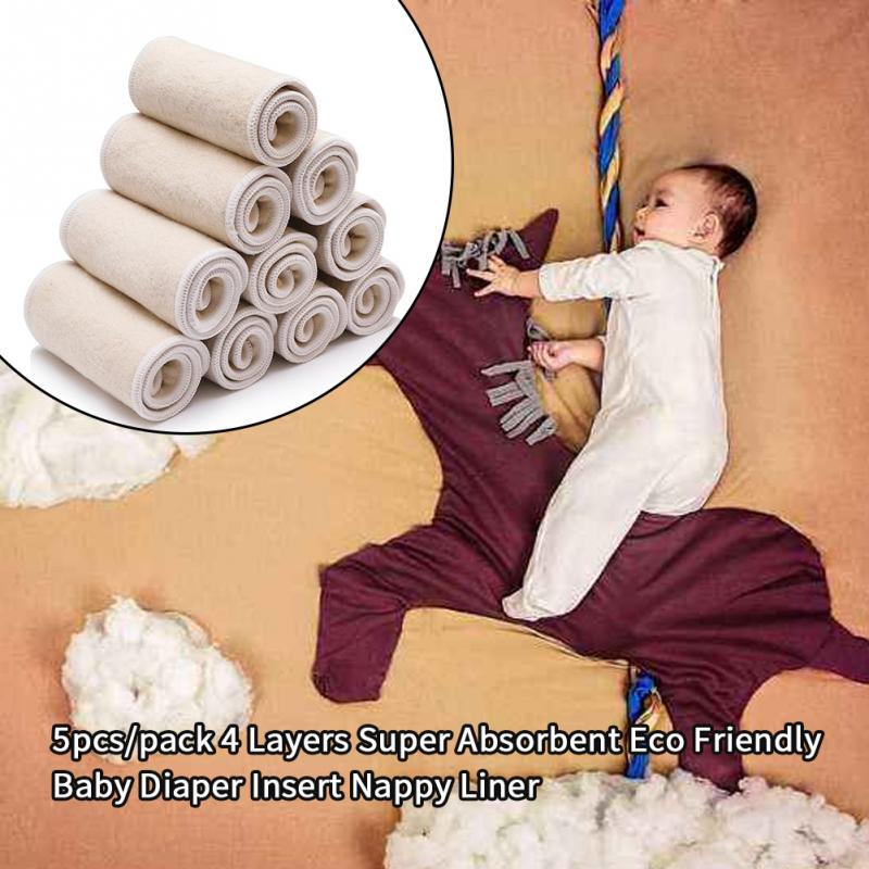 5pcs/pack 4 Layers Super Absorbent Eco Friendly Ba... – Vicedeal