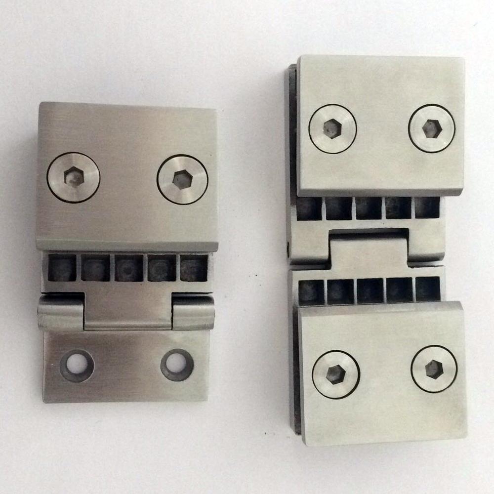 180 degree double-sided open-close glass clip 304 ... – Vicedeal