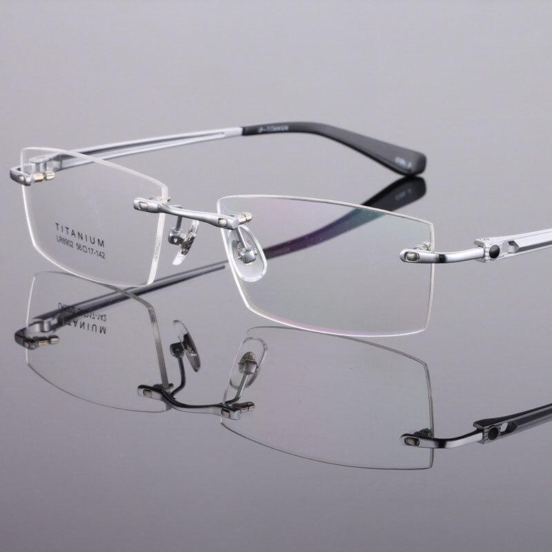 BCLEAR Vintage Lightweight Rimless Glasses Frame N... – Grandado