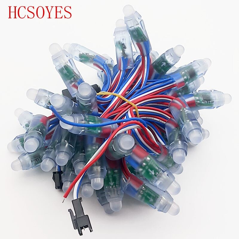 5v 12mm led ws2811 pixel module 50 node/string dig... – Grandado