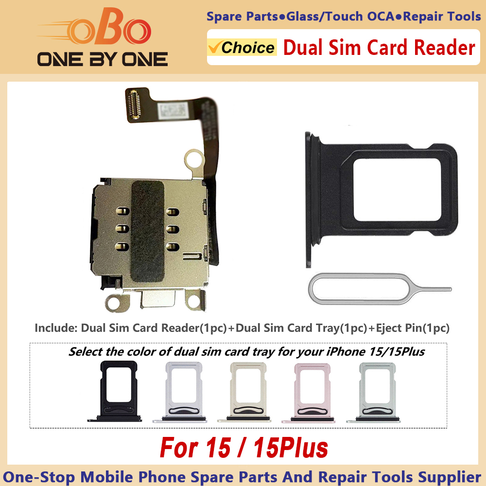 Dual SIM Card Reader Flex Cable For iPhone 15 and ... – Grandado