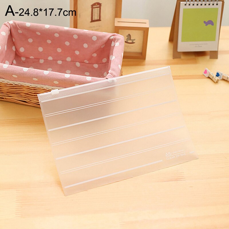 Transparent PVC A4 A5 File Folder Desk Document Or... – Grandado