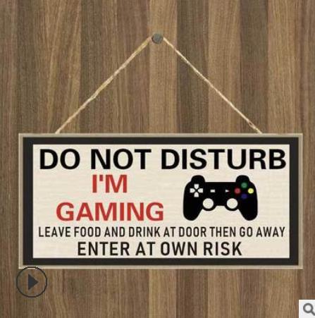 Niet Storen Deur Tekenen Voor Game Liefhebbers Hou... – Grandado