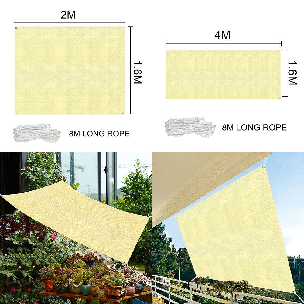 Shade Cloth Outdoor Anti-UV Sunshade Net Garden Su... – Grandado