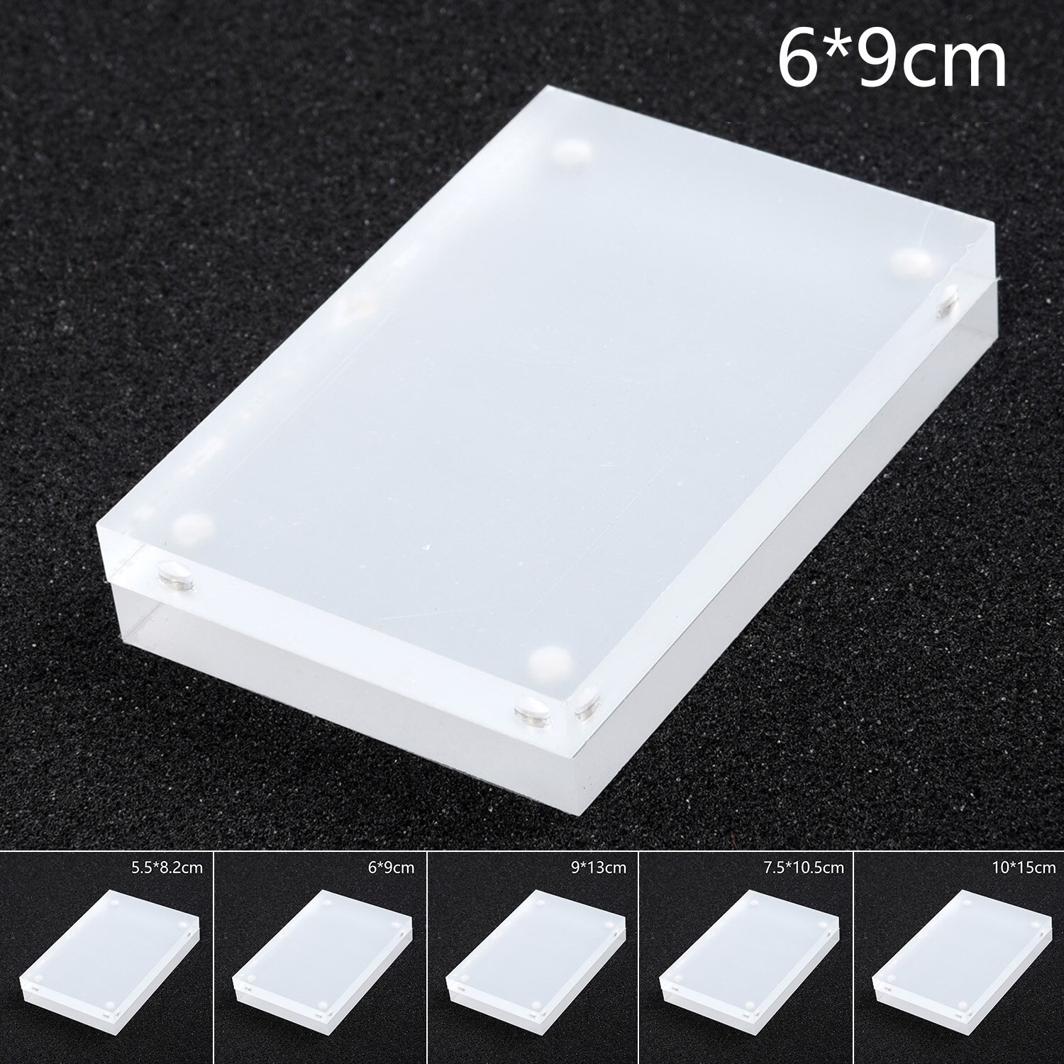 Acrylic Clear Photo Frame Crystal Picture Frame Be... – Vicedeal