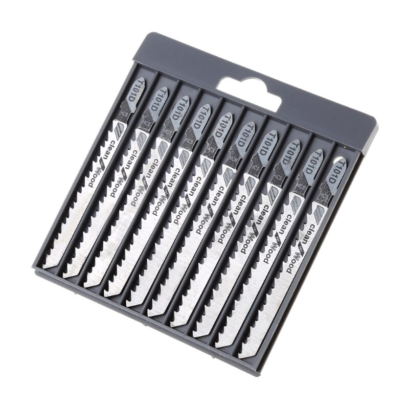 10 Pcs T101D 100mm HCS Jig Saw Blades Clean Cuttin... – Grandado