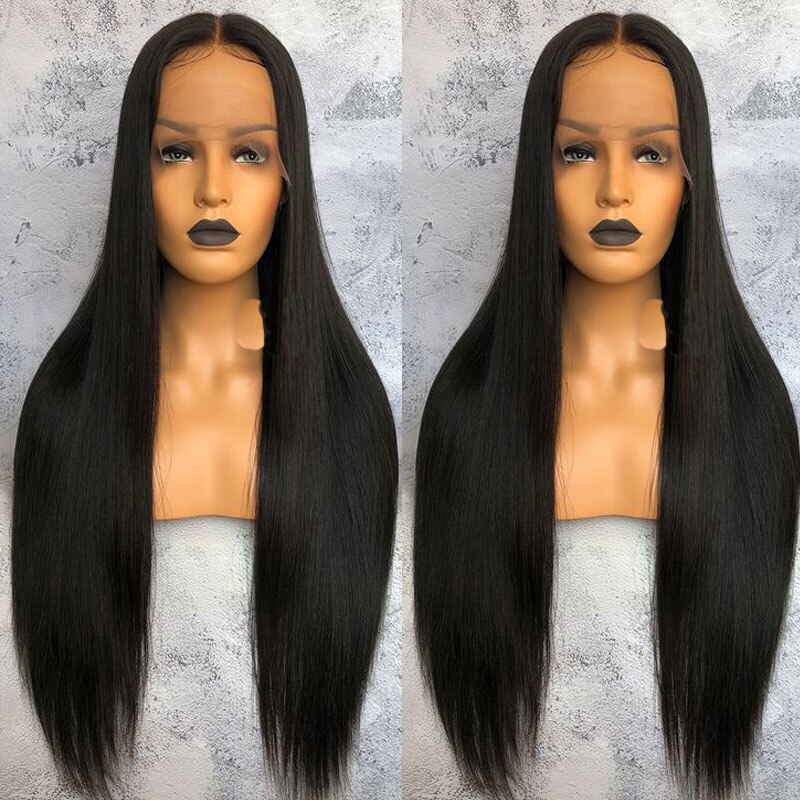 Bombshell Straight Synthetic Lace Front Wigs Gluel... – Vicedeal