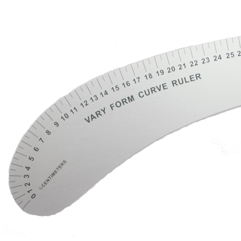 Large French Curve Ruler Metal Sewing 61cm Curved ... – Vicedeal