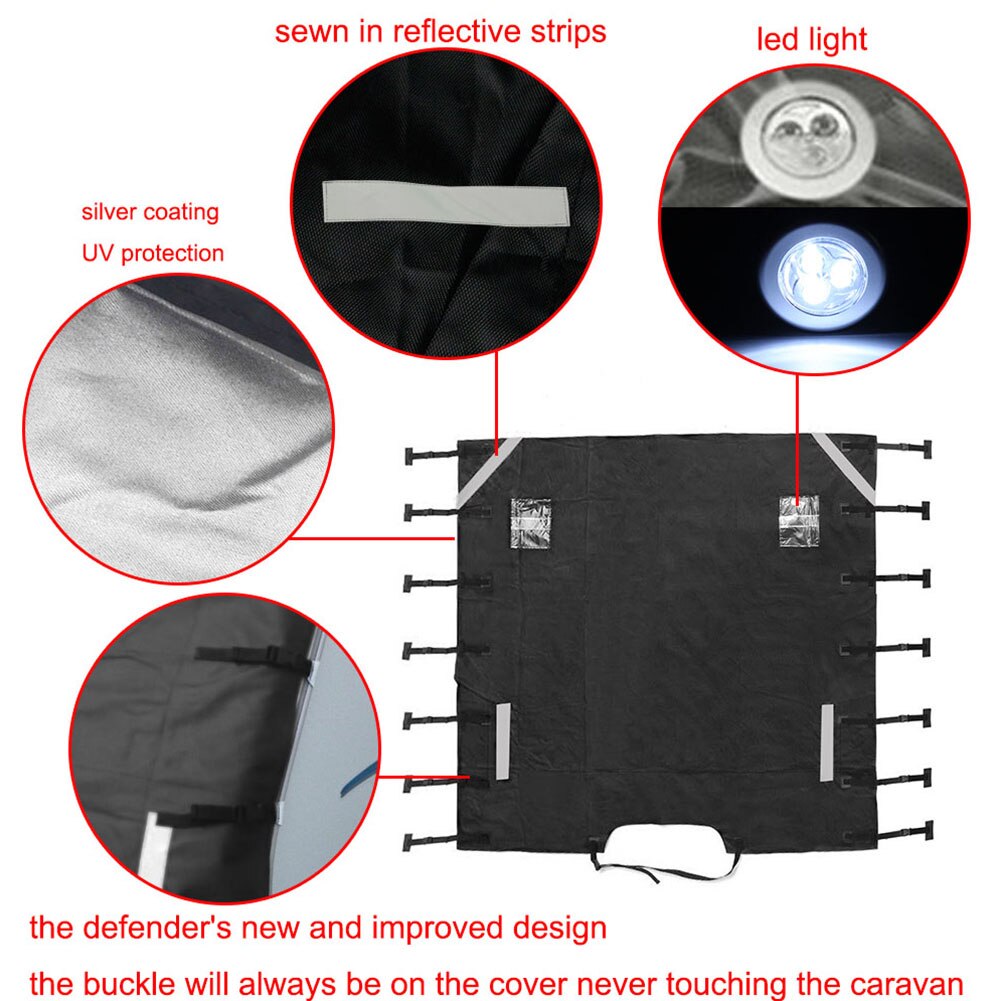 Anti Impact With LED Light Universal Front Towing ... – Grandado