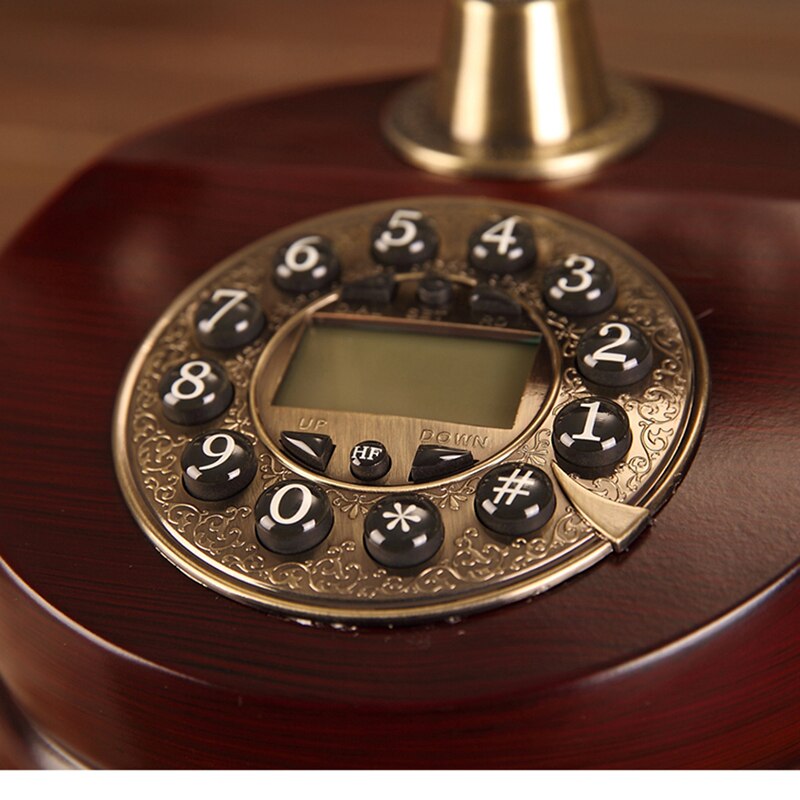 Antique Corded Telephone, Resin Fixed Digital Retr... – Grandado
