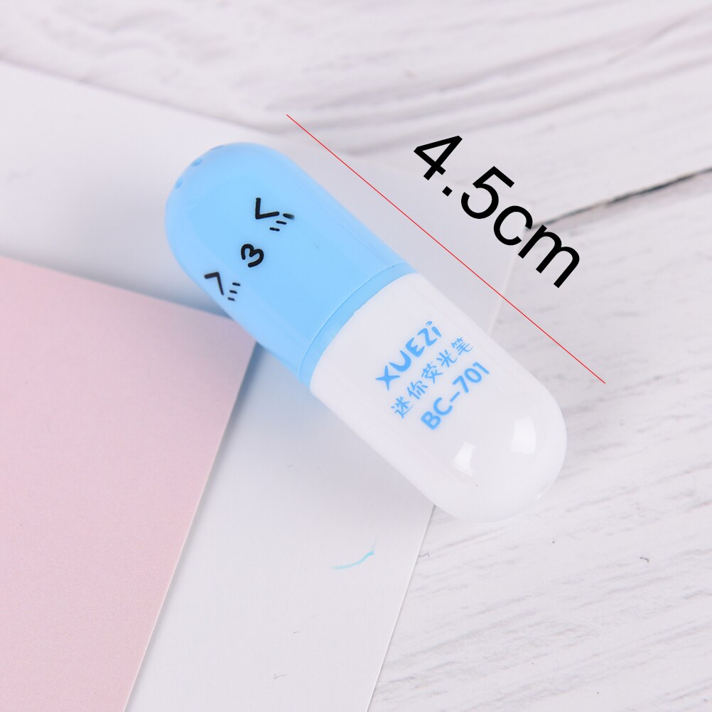 Cute face Graffiti marker pen Mini Pill shaped hig... – Grandado