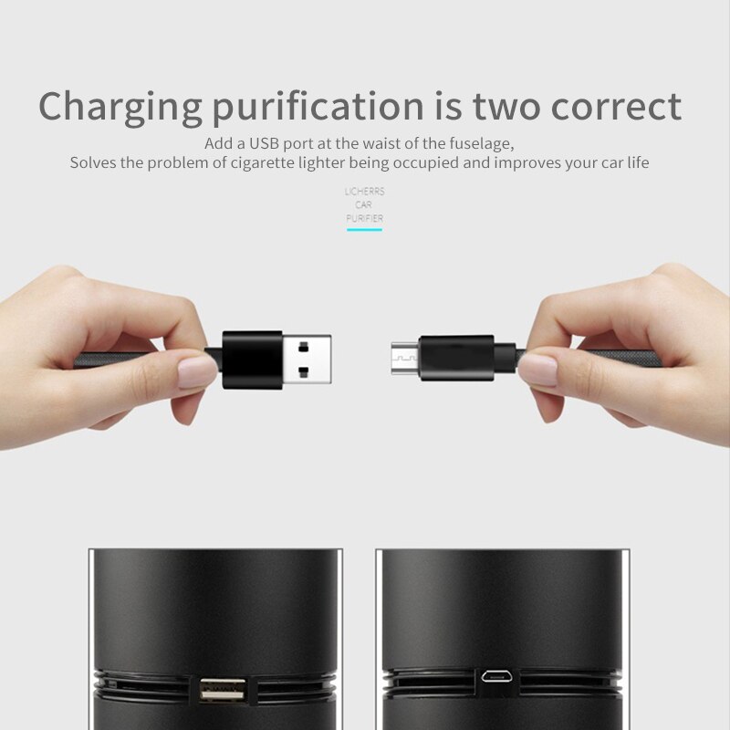 Aozbz Auto Luchtverfrisser Usb Mute Verstelbare Ne... – Grandado