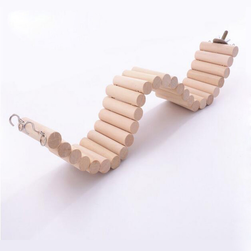 Parrot Hamster Climbing Ladder Pets Toys Rainbow L... – Vicedeal