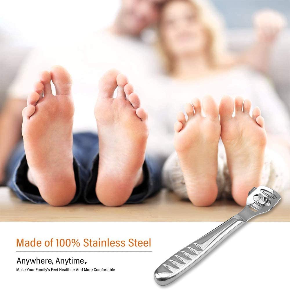 Stainless Steel Handle Pedicure Callus Shaver Foot... – Grandado