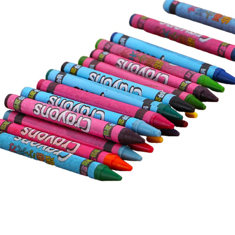 24 Colors Kids Drawing Toys Crayons Set Office Sch... – Grandado