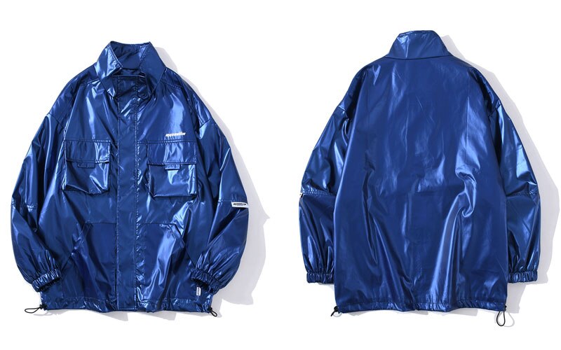 LENSTID Men Hip Hop Windbreaker Multi Pockets Bomb... – Vicedeal