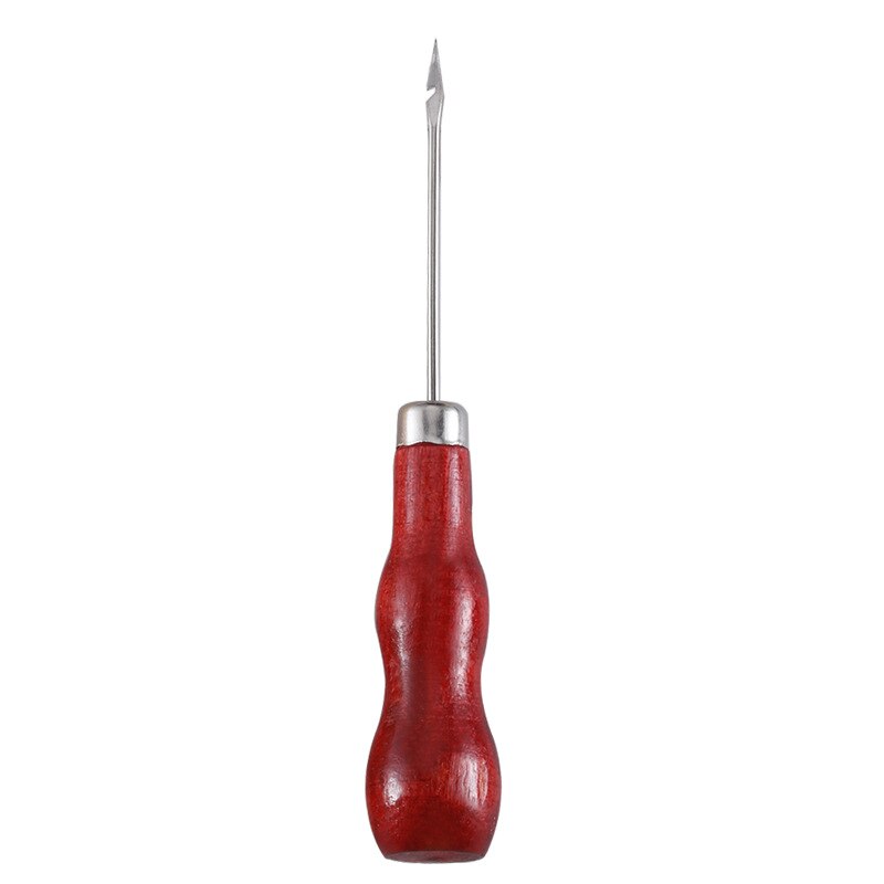 Wooden Handle DIY Leather Sewing Awl Pin Punch Hol... – Vicedeal