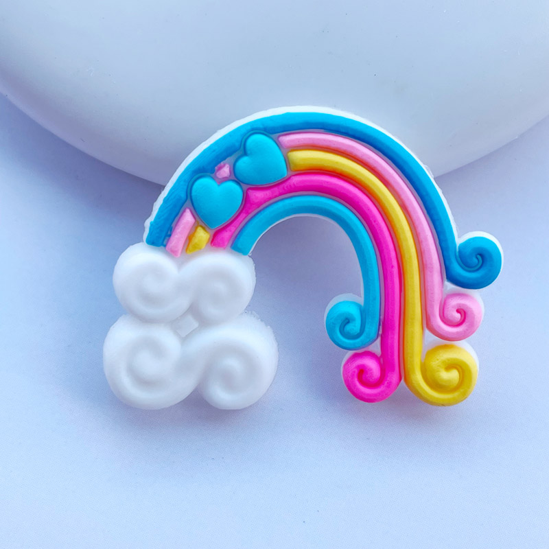10/20 Stuks Kawaii Zachte Lijm Cartoon Regenboog P... – Vicedeal