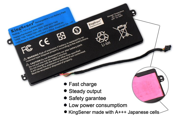 KingSener Internal Battery 45N1110 45N1111 45N1112... – Vicedeal