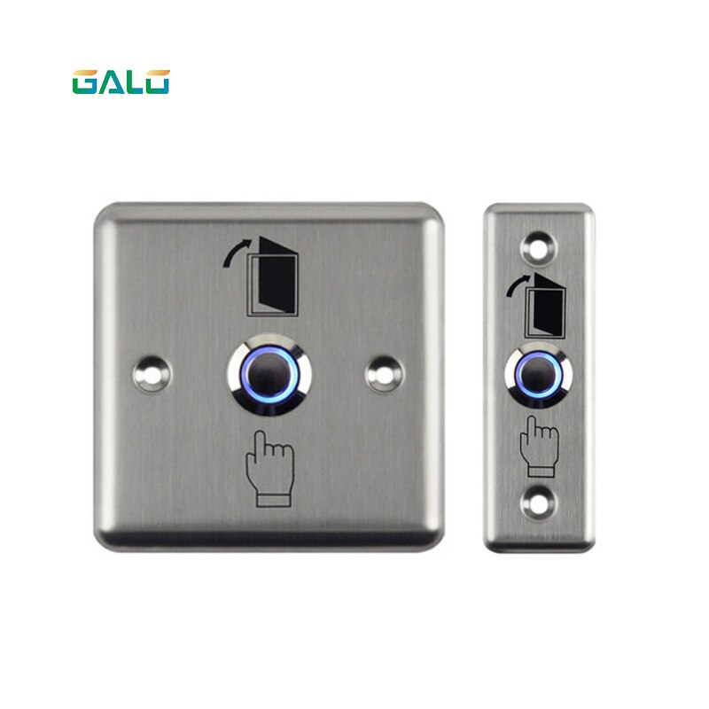 Stainless Steel Door Exit Button Switch With LED B... – Vicedeal