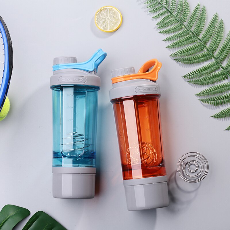 Bærbar shaker flaske sport camping vandre fitness ... – Grandado
