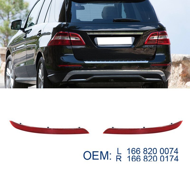 Rear Bumper Reflector Light Trim Warning Lamp for ... – Grandado