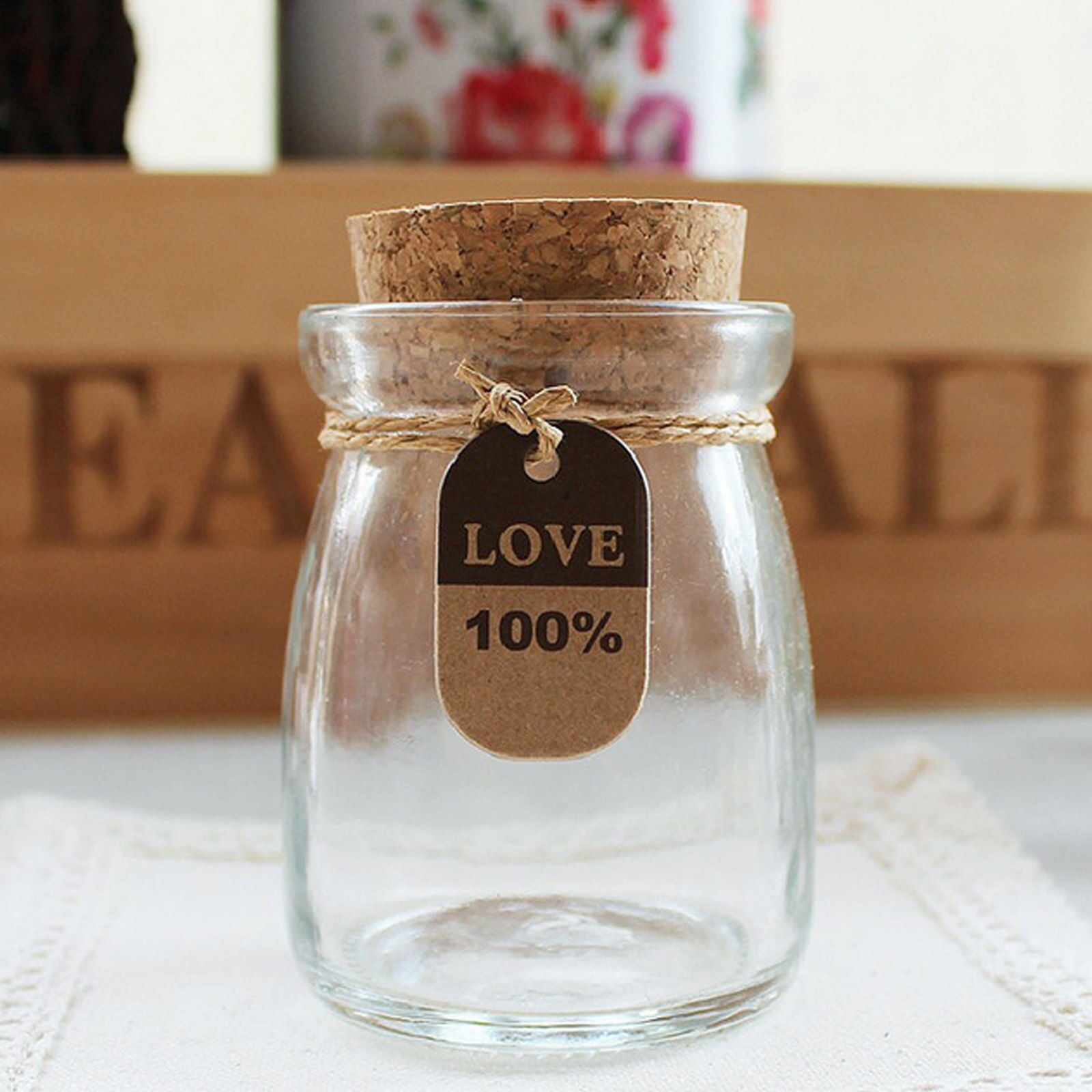 Behogar Mini Glass Yogurt Pudding Jars Containers ... – Vicedeal