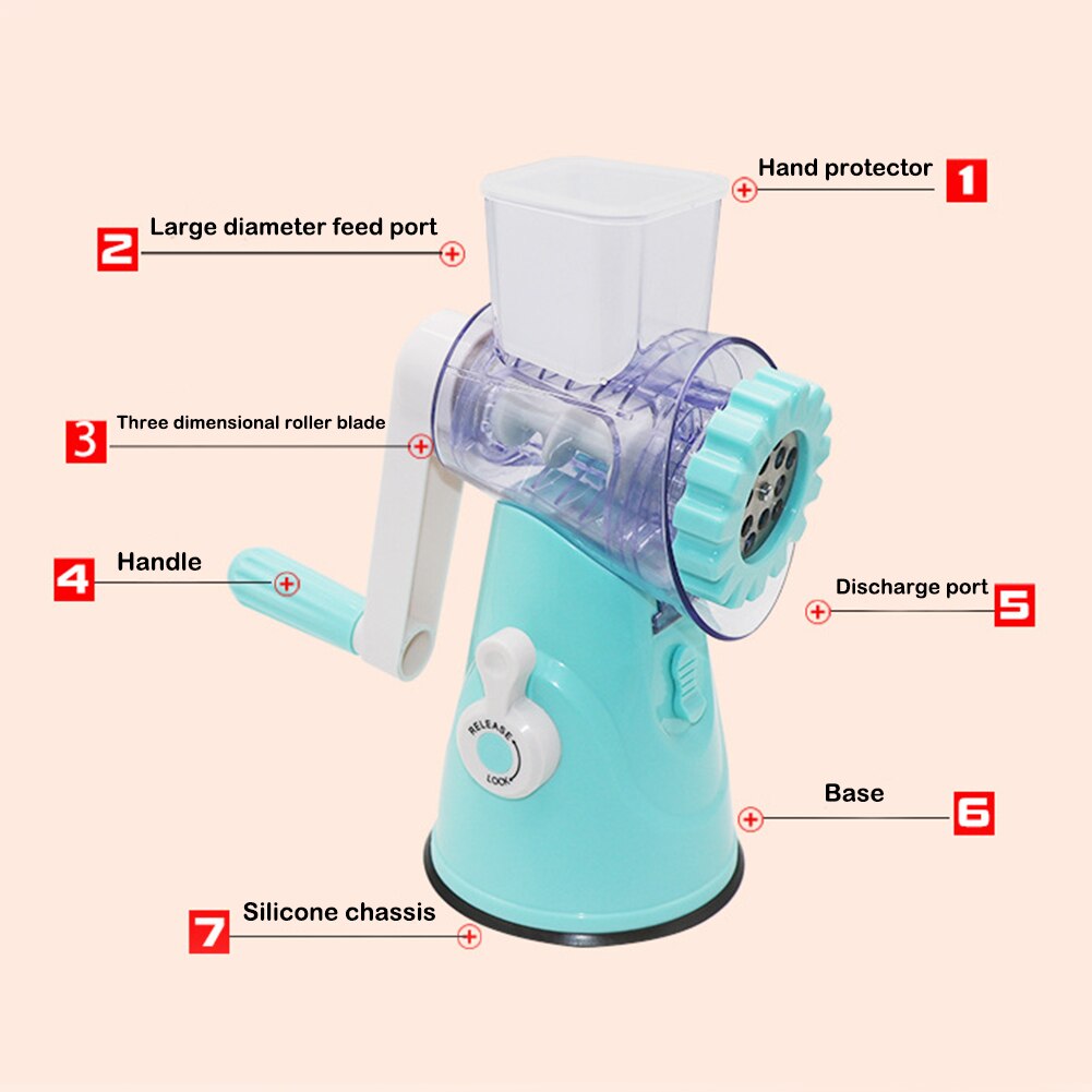 alloet Kitchen Vegetable Slicer Cutter Potato Chop... – Grandado