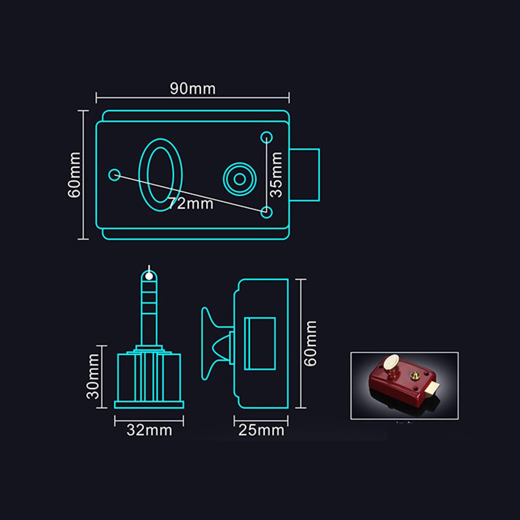 Anti-Theft Home Strong Universal Heavy-Duty Door L... – Grandado