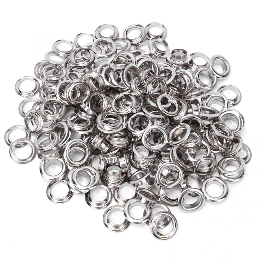 100Pcs Metal Brass Eyelets Nickel Eyelets Double S... – Vicedeal