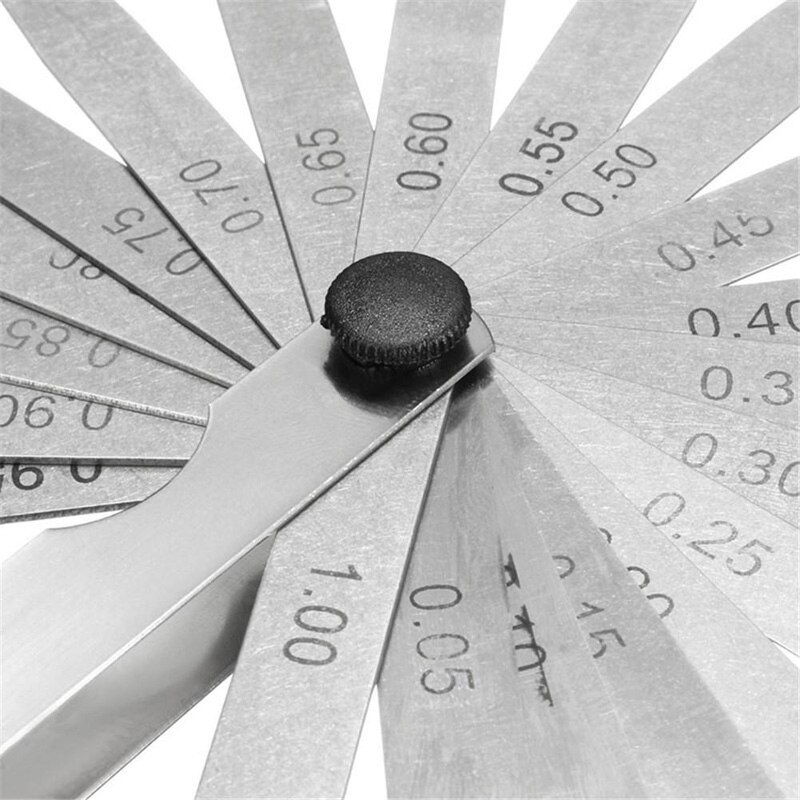 1 Set 17 Blades Metric Feeler Gauge Gap Filler For... – Vicedeal