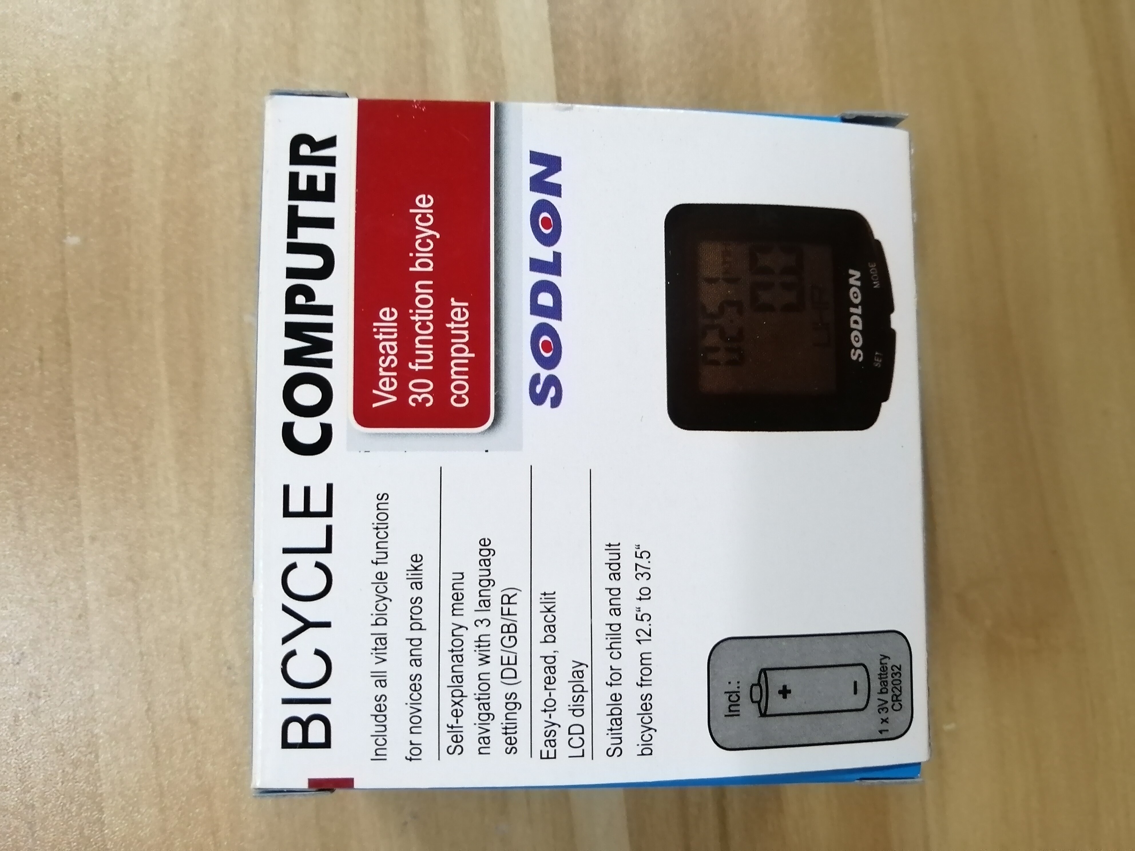 Sunding Sd 571 Wired Fiets Computer Snelheidsmeter... – Grandado