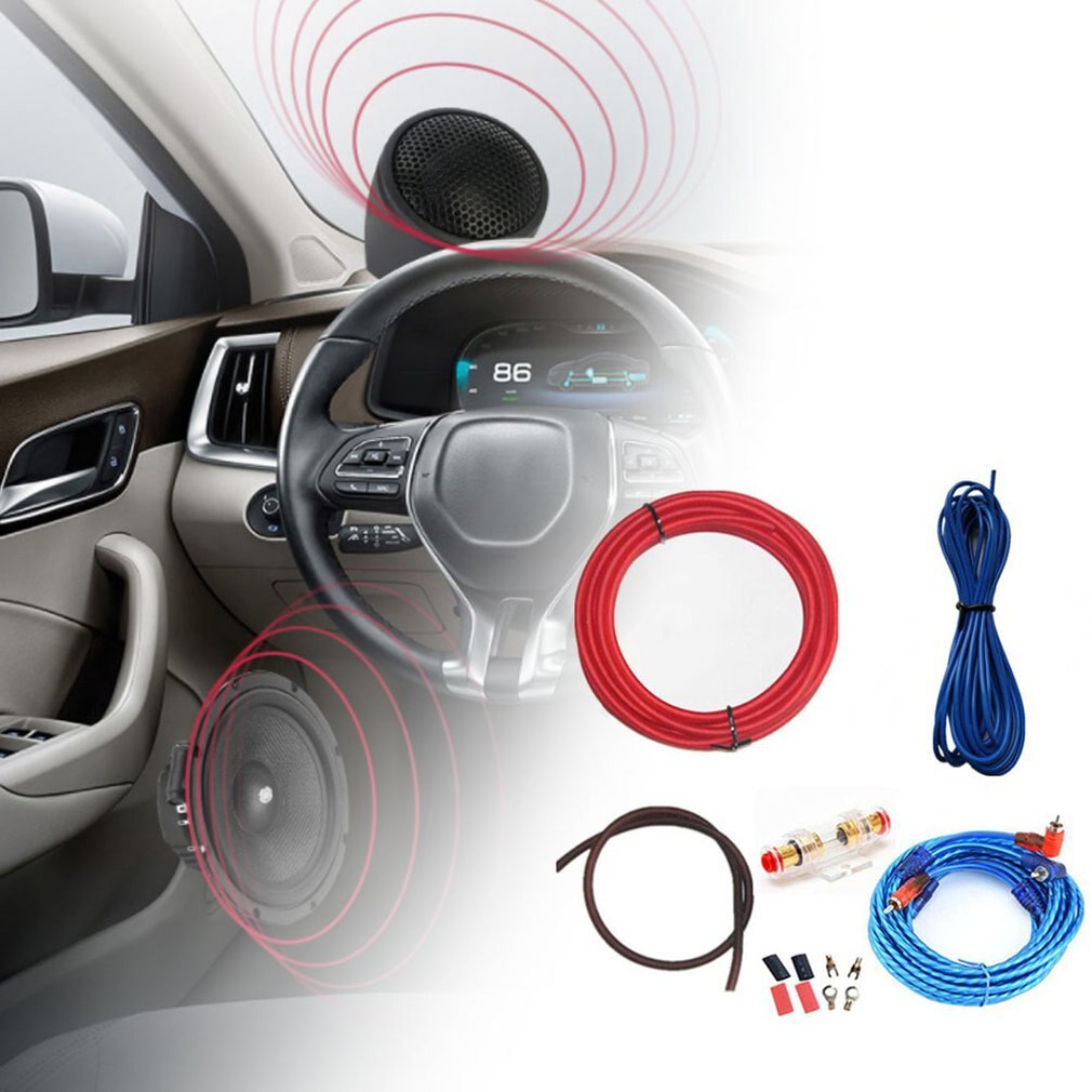 Auto Openbare Set Lijn Subwoofer Set Kabel Car Aud... – Grandado