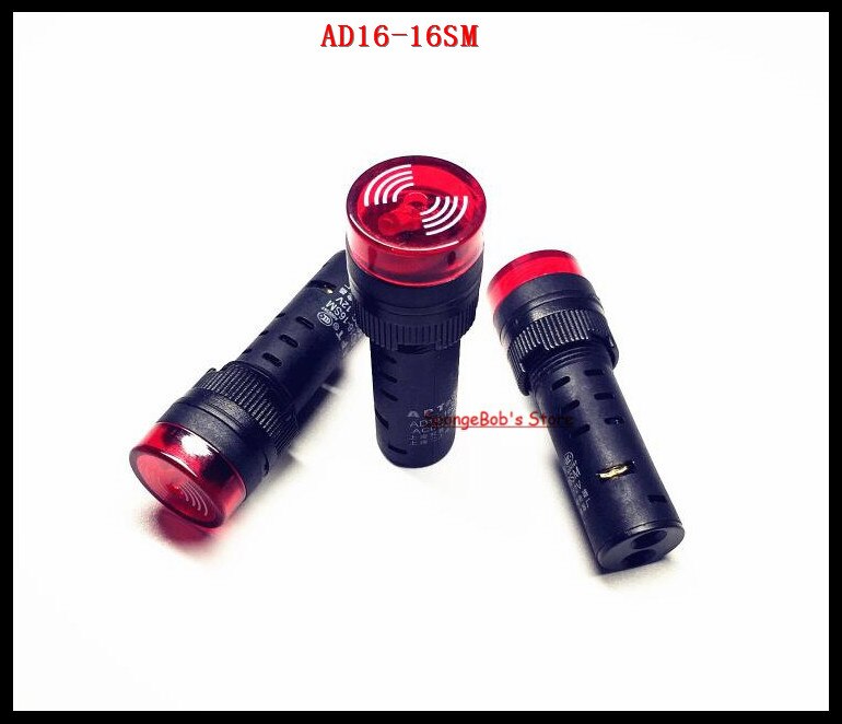 3 stks/partij AD16-16SM 16mm AC/DC 12 v, 24 v, 110... – Grandado