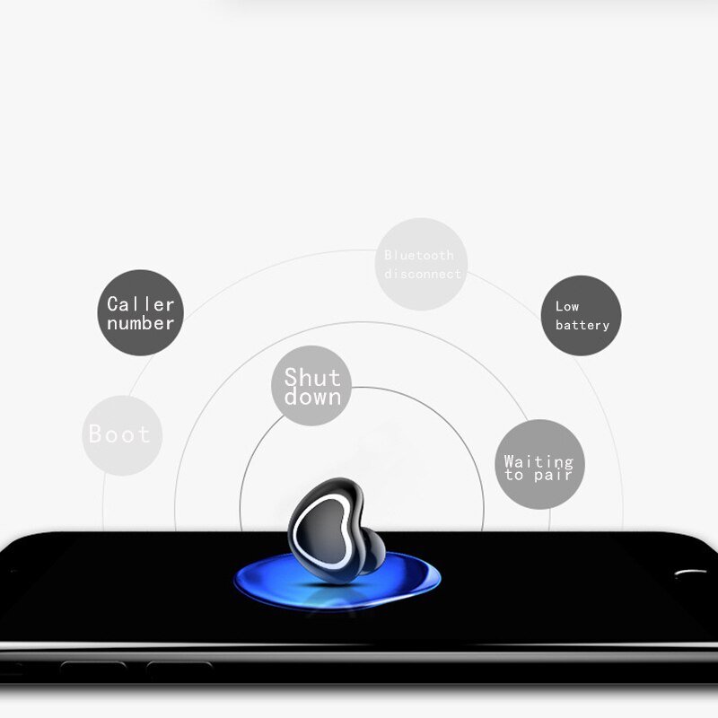 1pc Mini Bluetooth Earphone Invisible Wireless Hea... – Grandado