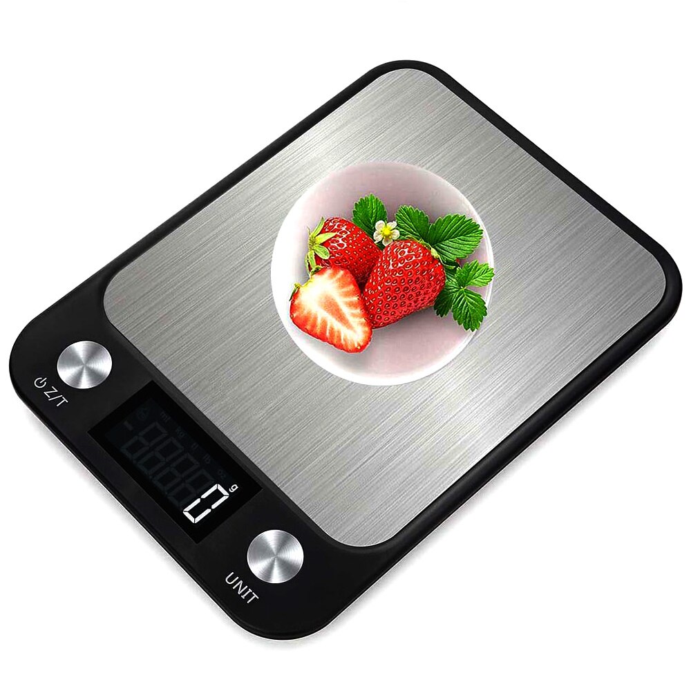 5/10Kg Keukenweegschaal Rvs Weegschaal Voedsel Die... – Vicedeal