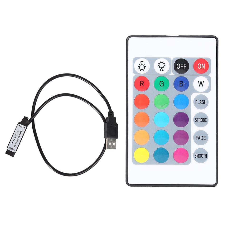 IR 24 Keys USB LED Light Strip Remote Controller w... – Grandado