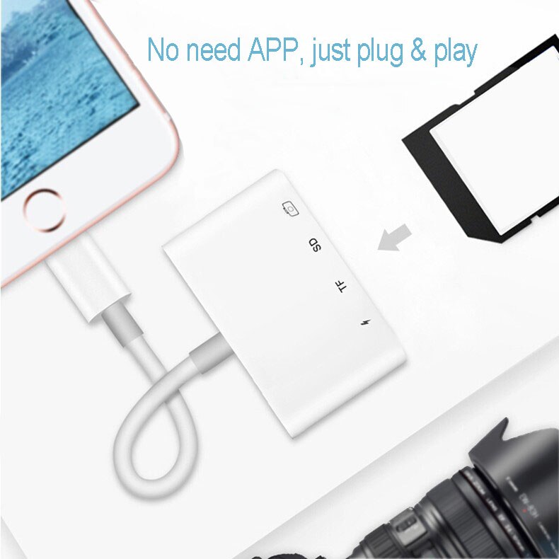 Reilim Otg Kabel Adapter Sd Tf Card Converter Char... – Vicedeal