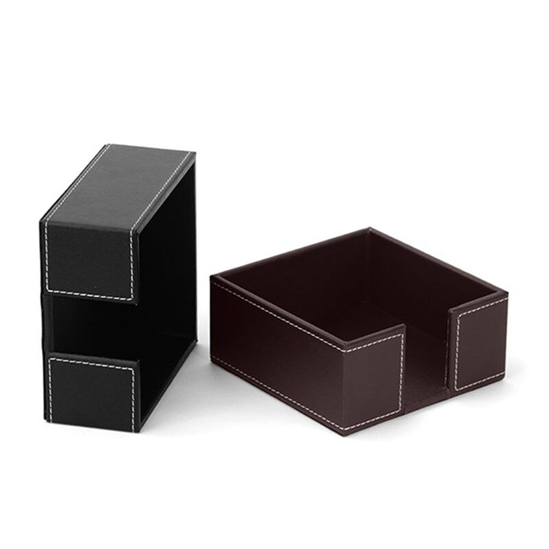 PU Leather Square Cocktail Napkin Holder Tissue Bo... – Vicedeal