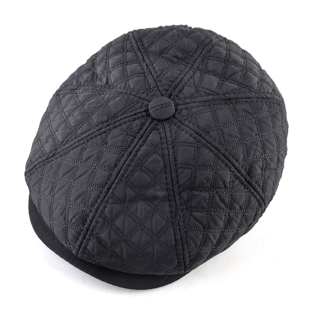 newsboy caps for men Add velvet Octagonal cap keep... – Grandado